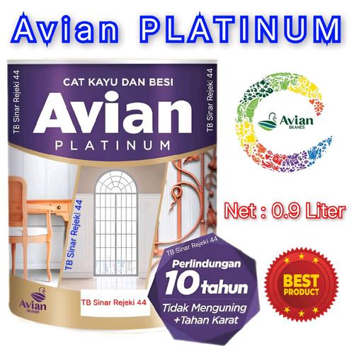 Jual AVIAN PLATINUM 0.9 Liter Cat Minyak Premium Kayu Besi Tembok ...