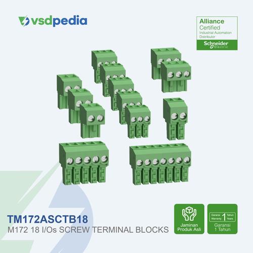Promo SCHNEIDER M172 18 I/OS SCREW TERMINAL BLOCKS TM172ASCTB18 ...