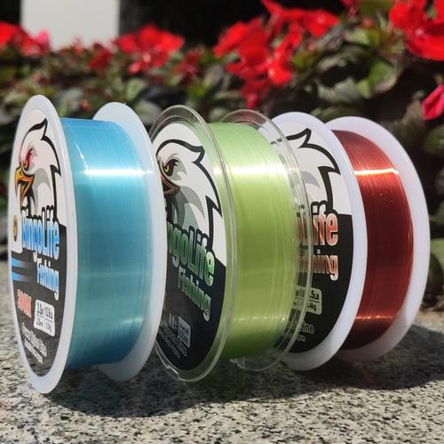 Promo Senar Pancing Nilon Biru Langit Hijau Zamrud Merah Anggur 200m ...