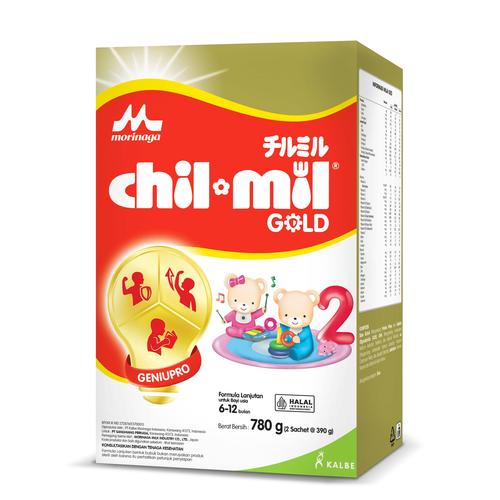 Jual Morinaga Chil Mil Gold Geniupro Formula Bayi Usia 6-12 Bulan 780g ...