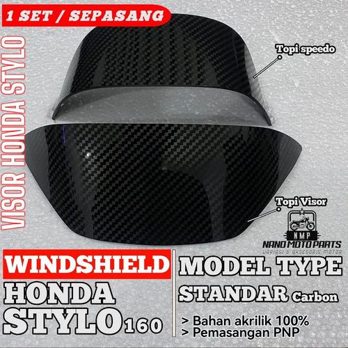 Promo VISOR TOPI LAMPU STYLO PLUS COVER SPEEDOMETER STYLO MODEL FULL ...