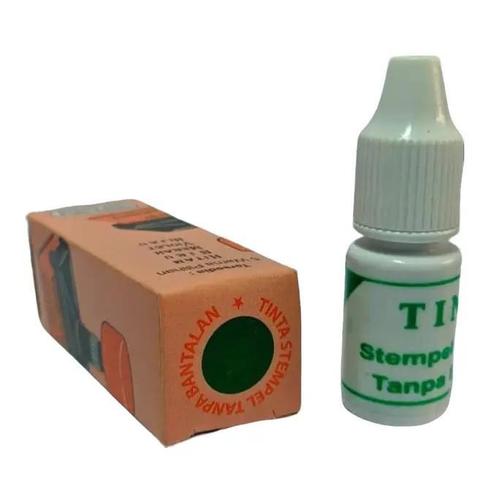Jual Tinta Stempel Flash Otomatis Tanpa Bantalan Warna Hijau - Cepat ...