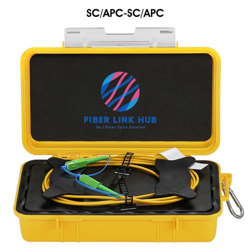 Jual OTDR Launch Cable 500M 1KM Dummy Cable Fiber Optic SC APC-SC APC ...