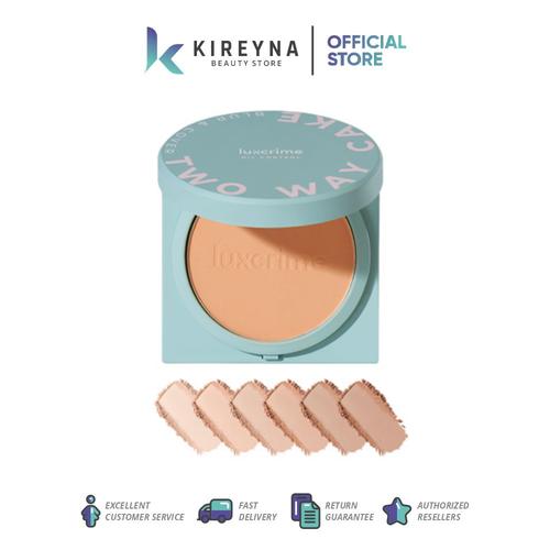 Promo Luxcrime NEW Oil Control Blur & Cover Two Way Cake - Opera, TWC ...