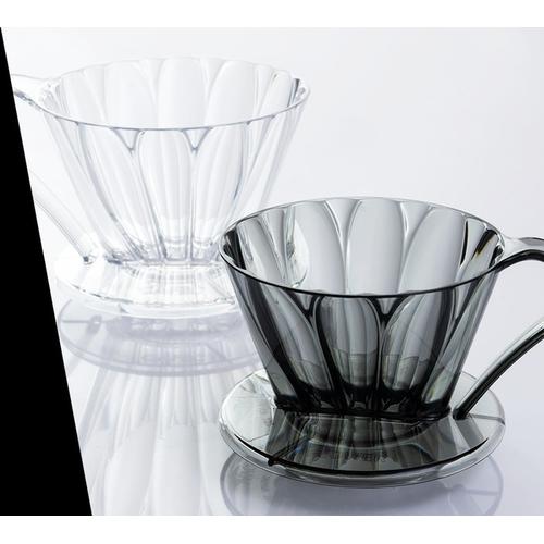 Jual Cafec Flower Dripper OVAL 101 Tritan 1-2 Cup Trapesium flat bottom ...