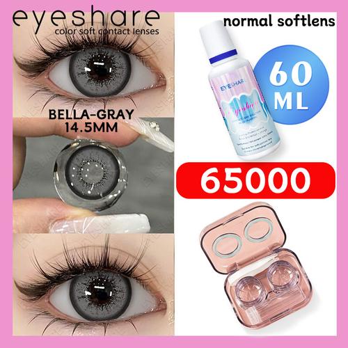 Promo Eyeshare Softlens 1Pasang 14.5mm+Solution Cairan 60ml+kotak ...