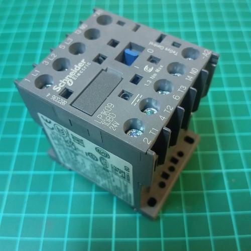 Jual Schneider Contactor LP1K0910BD Coil 24Vdc 4kW 380/415V - Jakarta ...