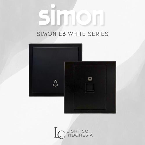 Jual SAKLAR STOP KONTAK SIMON BLACK E3 SERIES - DIMMER - Kota Denpasar ...