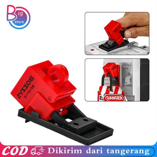 Promo Lock Mccb Circuit Breaker Lockout Lock Out Tag Out Universal Mccb ...