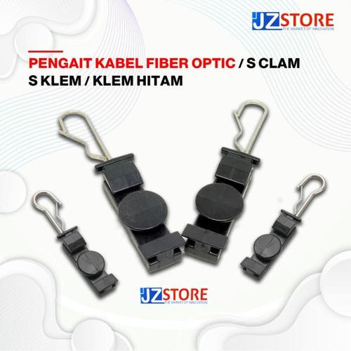 Jual Pengait Kabel Fiber Optic / S clam S klem / Klem Hitam - Kota ...