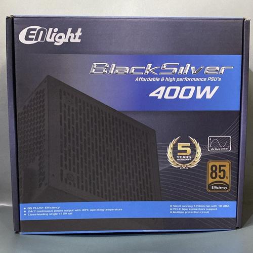 Jual Power Supply Enlight 400W BlackSilver EN-400W PSU 400 Watt 80 ...