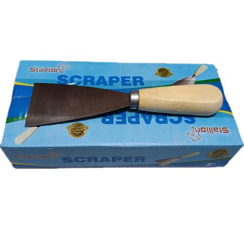 Jual 1box kape gagang kayu isi 12pcs grosir scraper gagang kayu 1,5" 2 ...