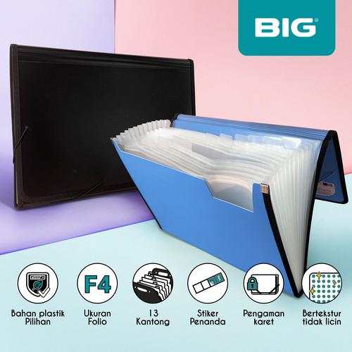 Promo BIG Expanding File/ Map Harmonika/ Organizer Dokumen/ Carry File ...