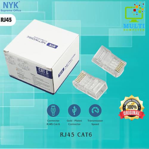 Jual RJ45 CAT6 RJ 45 CAT 6 (ISI 50) EYOTA - TRANSPARAN - Jakarta Barat ...