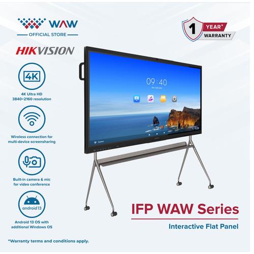 Jual Hikvision Waw Series Smart Interactive Panel TV Touchscreen 65 ...