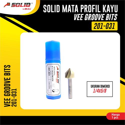Jual Mata router | mata profil 201-031 | vee groove bits 15.9mm - Kota ...
