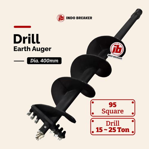 Jual Mata Bor Mesin Bor Tanah / Drill Earth Auger 20 Ton (15 - 25 Ton ...