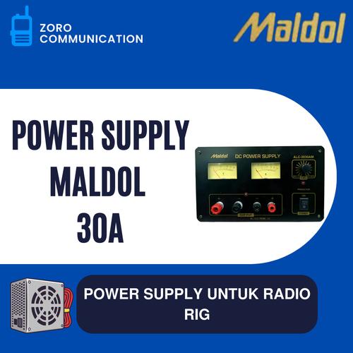 Jual POWER SUPPLY MALDOL 30A UNTUK RADIO RIG MALDOL 30 A - Kota ...