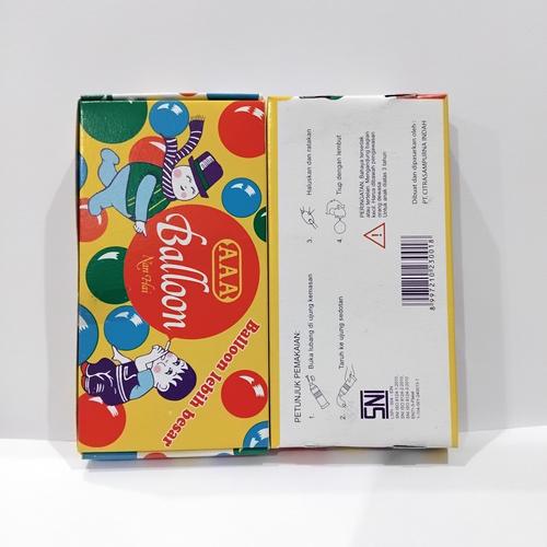Jual Balon Pencet AAA ukuran Besar - Balon Odol - Balon Pasta isi 32 ...