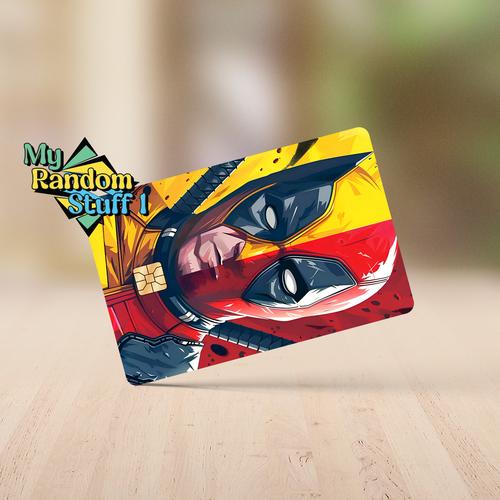 Promo Deadpool Wolverine Edition Custom Print UV Ecard Custom Kartu ...