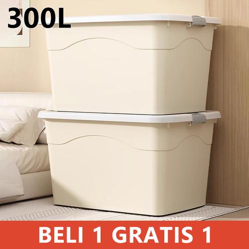 Promo DDAILYLIFE Kotak penyimpanan Box Container Box Plastik 100 Liter ...