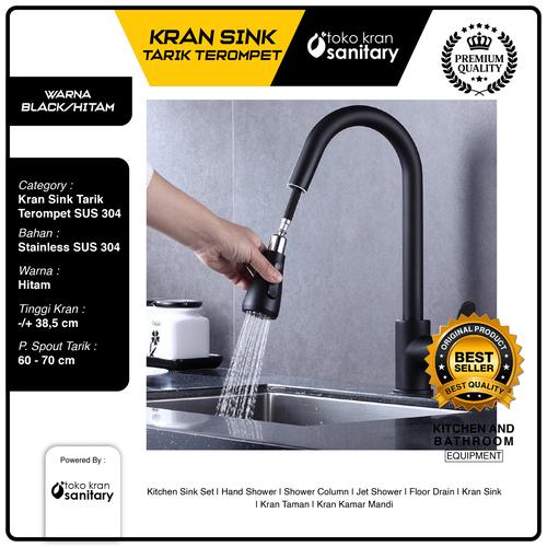 Jual KRAN SINK TARIK TEROMPET LEHER ANGSA/KRAN KITCHEN SINK/KRAN SINK ...