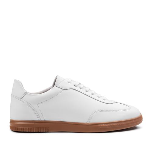 Promo Prabu - Putra White Sepatu Kulit Sneakers Pria Putih - 43 Cicil 0 ...