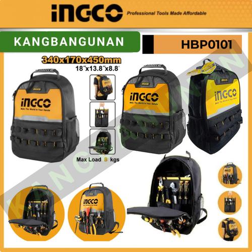 Jual Tools Backpack (20 kg) INGCO HBP0101 - Tas Ransel Alat Perkakas ...