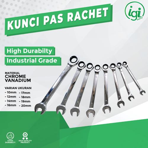 Promo INScom KUNCI RING PAS KOMBINASI BAJA CR-V COMBINATION RATCHET ...