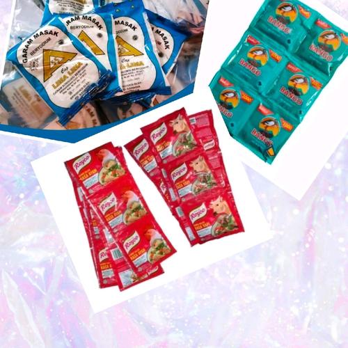 Jual Paket Komplit Garam 5pcs+Kecap 6pcs+Royco 12pcs - Garam 5+Kecap 6 ...