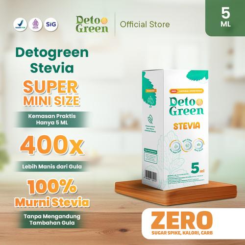 Jual [ NEW LAUNCH ] DetoGreen Stevia Manis Alami Pengganti Gula Rendah ...