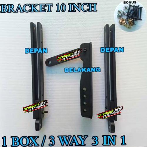 Jual Bracket 3 WAY 10 inch Line Array Alumunium / Breket 3in1 10 inch ...