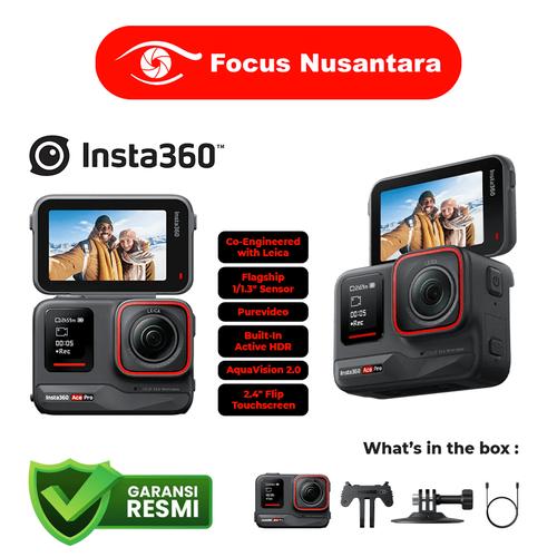 Promo Insta360 Ace Pro Action Camera Insta 360 One AcePro 8K Garansi Resmi - Ace Cicil 0% 3x ...