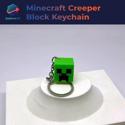 Jual Minecraft Creeper Block Keychain - Gantungan Kunci Karakter Game ...
