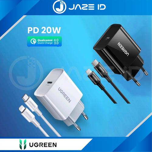 Jual Ugreen Charger Mini PD Type C Fast Charging 20w Iphone Android ...