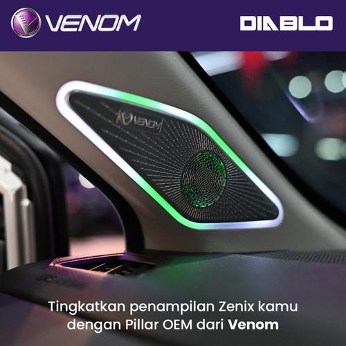 Jual Venom Aksesoris Interior Mobil Pillar Toyota Innova Zenix Lampu ...