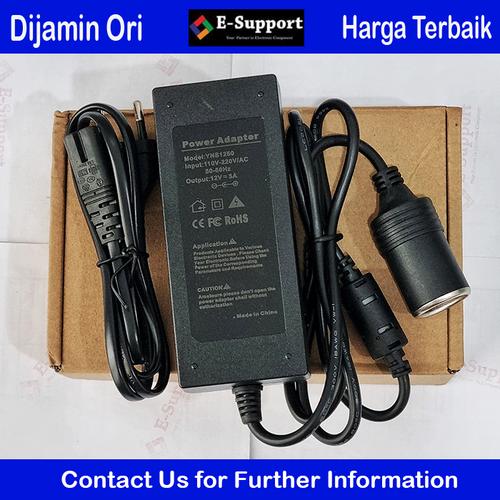 Jual Adaptor 12V 5A Jack Lighter Socket Terbaik Murni - Jakarta Utara ...