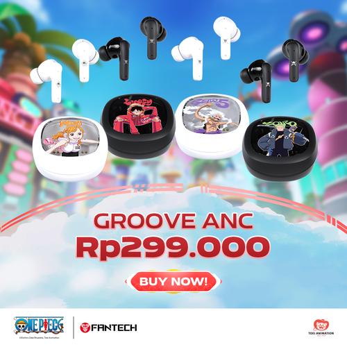 Promo FANTECH x ONEPIECE EXCLUSIVE COLLABORATION TWS GROOVE ANC FT20 ...