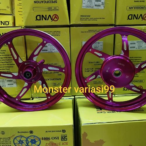 Jual VELG VND SIX STAR V2 1.85X14 & 2.15X14 AEROX 155 / AEROX CONNECTED ...