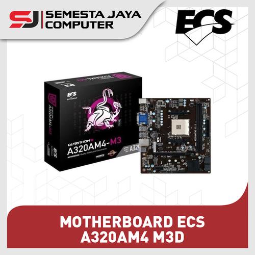 Promo MOTHERBOARD AMD ECS A320AM4 M3D Cicil 0% 3x - Kab. Sleman ...