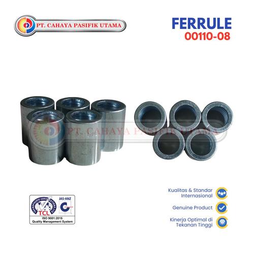 Jual Ferrule 1 Wire 1/2 Inch (00110-08) | Fitting Selang Hidrolik DN 12 ...