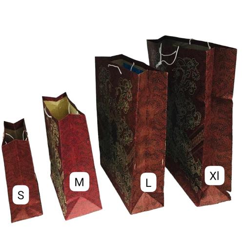 Promo Paper bag batik perpack isi 12 ( 4 pilihan ukuran) - Jakarta ...