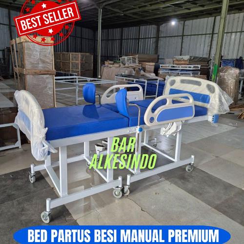 Jual Bed Partus Besi Duluxe | Bed Gynecology Duluxe Manual Butterfly ...