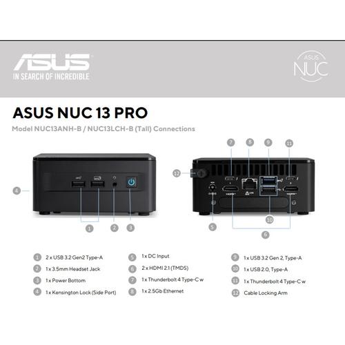 Jual Mini PC Intel Nuc Gen13 Core i3-1315U RAM DDR4, SSD - ASUS NUC 13 ...