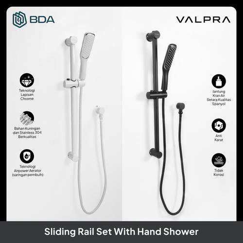 Promo Valpra Hand Shower Tiang Shower Kamar Mandi Set V SR 3280 ...