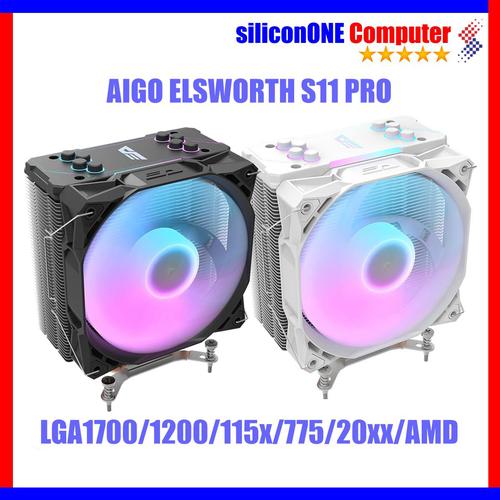 Jual AIGO Elsworth S11 PRO CPU Cooler LGA1700 Intel AMD A-RGB - Putih ...