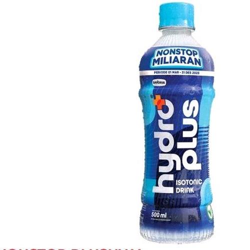 Promo Hydro Plus isotonic drink 350ml Minuman Botol (1 karton/ 12botol ...