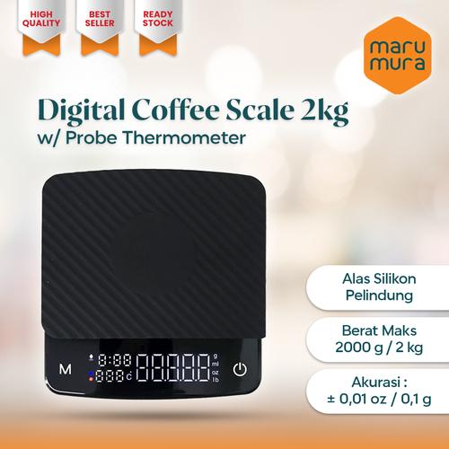 Promo Marumura Coffee Scale Touch Screen R20A | Digital Coffee Scale ...