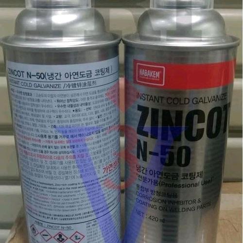 Jual Instant cold galvanize nabakem zincot n50,pelapis cat silver ...