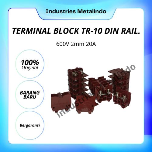Promo Terminal Din rail TR 10 terminal unit Din rail tr 10 - Kota ...